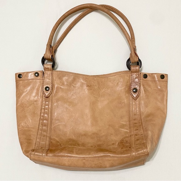 Frye | Bags | Frye Leather Melissa Shoulder Bag Dusty Rose Tan Brown ...